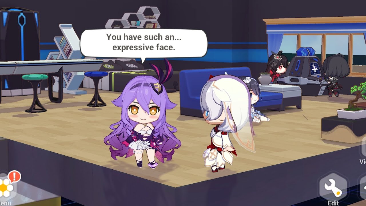 Theresa Envy Sirin Magical Girl | Honkai Impact 3rd Dorm Interaction ...