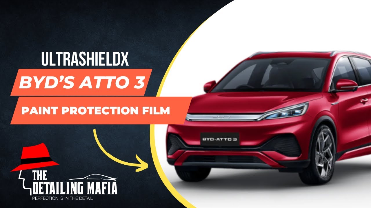 All New BYD’s Atto 3 is now protected with Paint Protection Film | The Detailing Mafia Bangalore ...