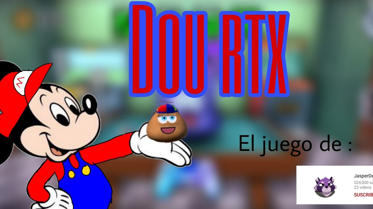 Jugando dou rtx (El juego de @JasperDev ) - YouTube