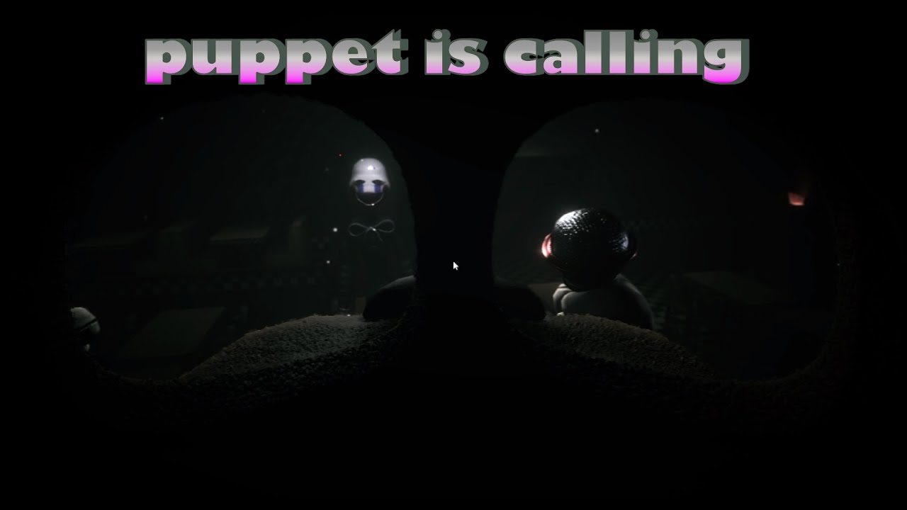 FNAF Rewritten: 87-night 2 Puppet is calling us - YouTube