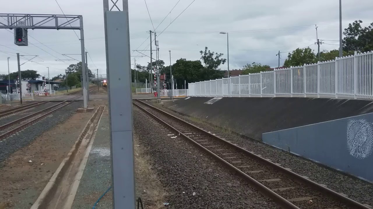 Queensland Rail 2158, 2473 and 1754 lead #PW57 Northbound through ...