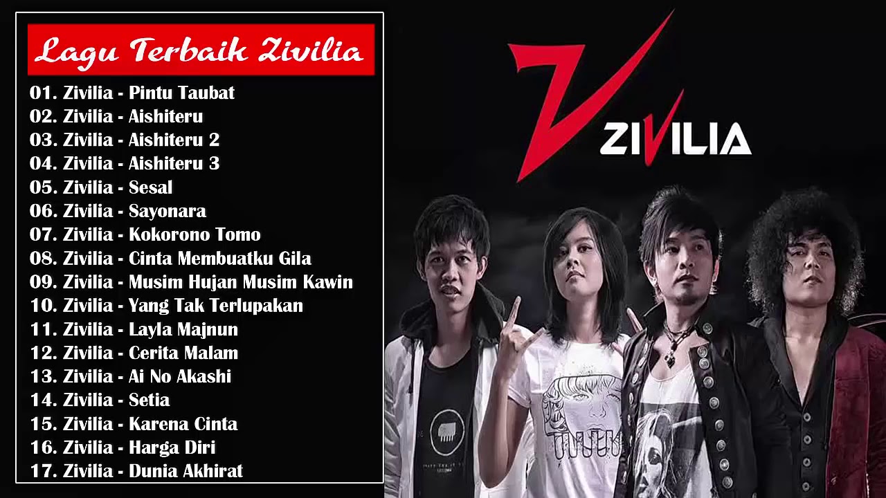 Terbaik Dari ZIVILIA Full Album Lagu Indonesia Terbaru 2017 2016 ...