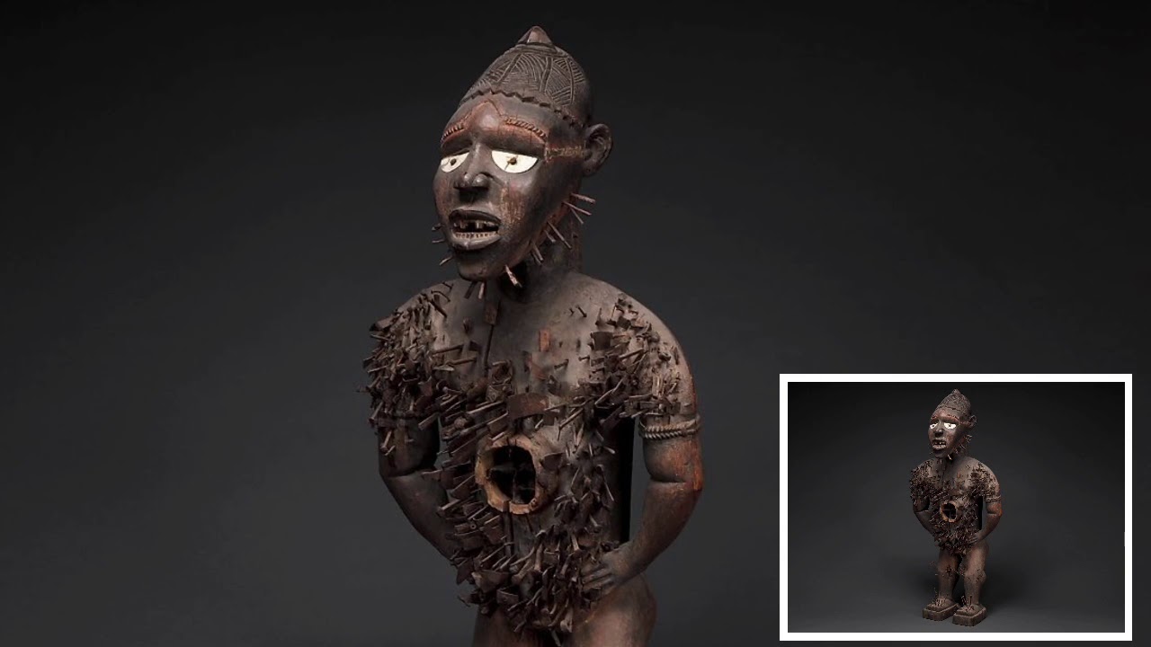 African Power Figure - YouTube