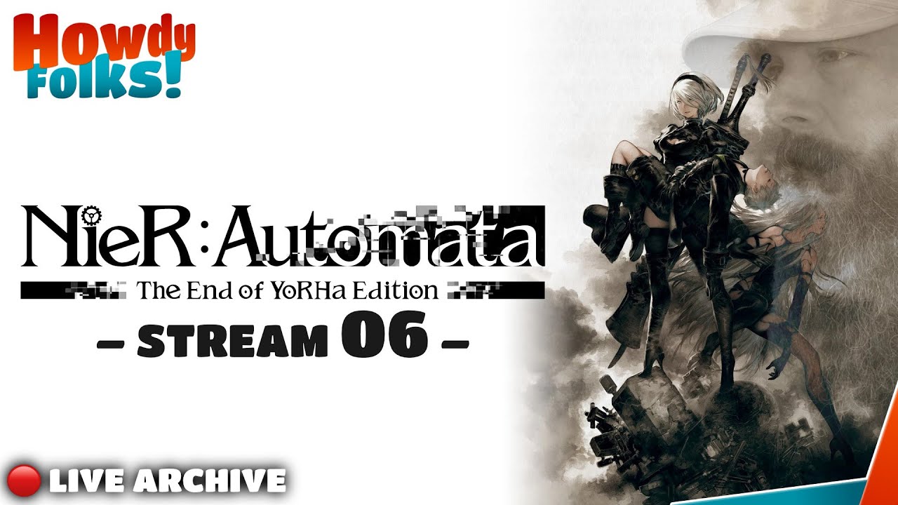 ROBO DOJO | NieR: Automata | Stream 06 - YouTube