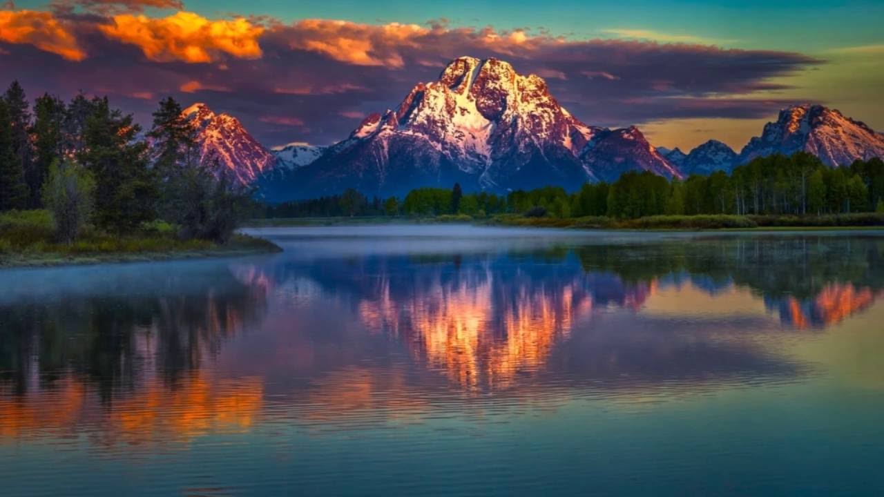 Mozart - Symphony no 40 - Amazing landscape of United States - YouTube