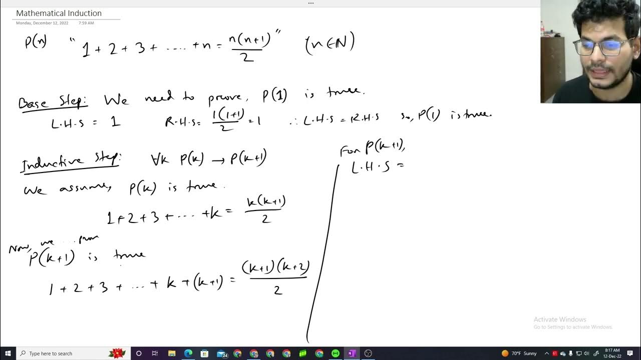 Induction (2) | Proving Summation Formula - YouTube
