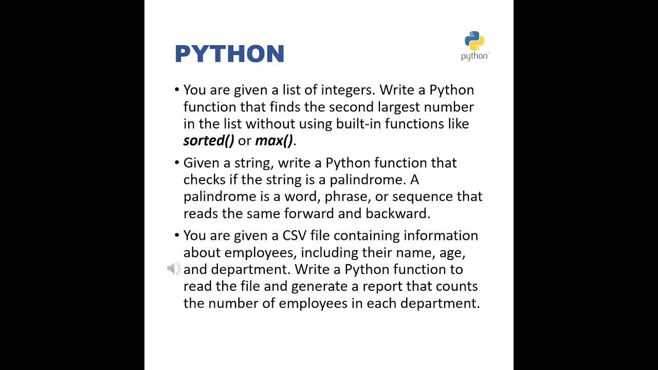 PySpark Real Interview Questions - #hadoop #spark - Cognizant Shorts7 - YouTube