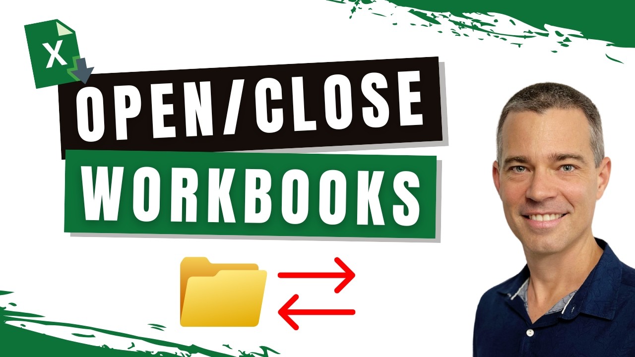 How to Create, Open and Close Files in Excel (Lesson 2 of 50) - YouTube