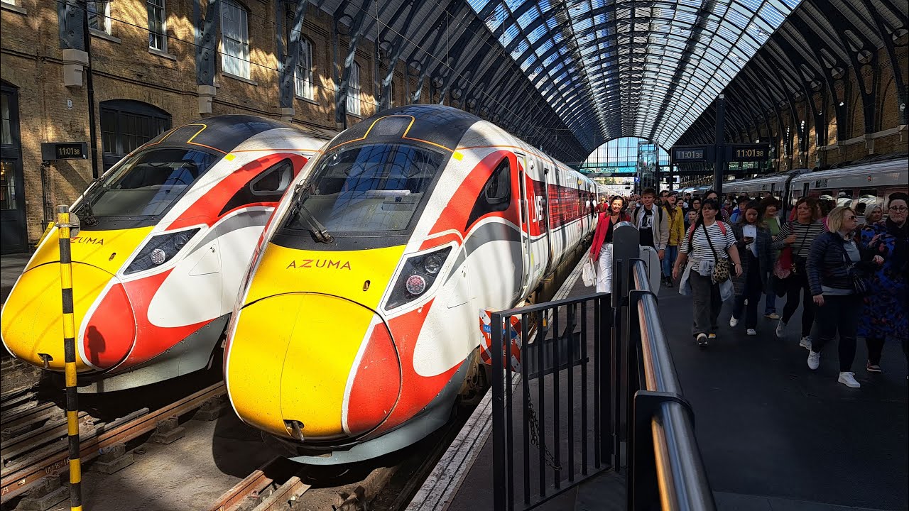 UK's LNER First Class from Leeds to London Kings Cross - YouTube