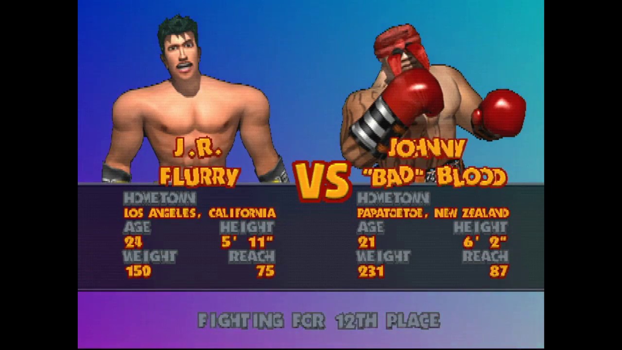 Ready 2 Rumble Round 2 - J.R. Flurry (Playstation 1) - YouTube