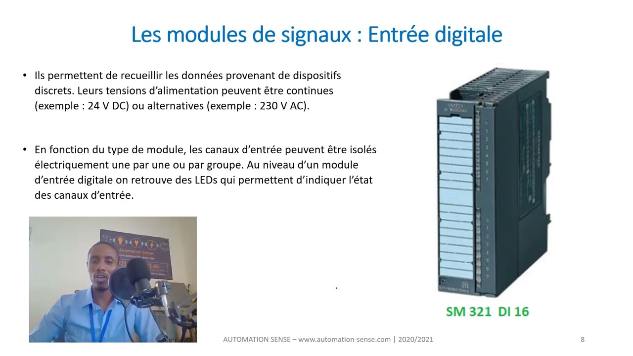 Généralités sur les automates programmables S7-300 Siemens - YouTube