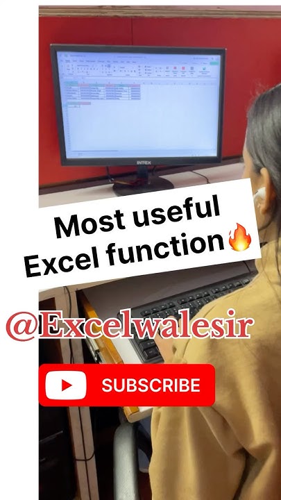 Most useful Excel Function #excelwalesir #exceltricks #computertips #ytshorts #tutorial # ...