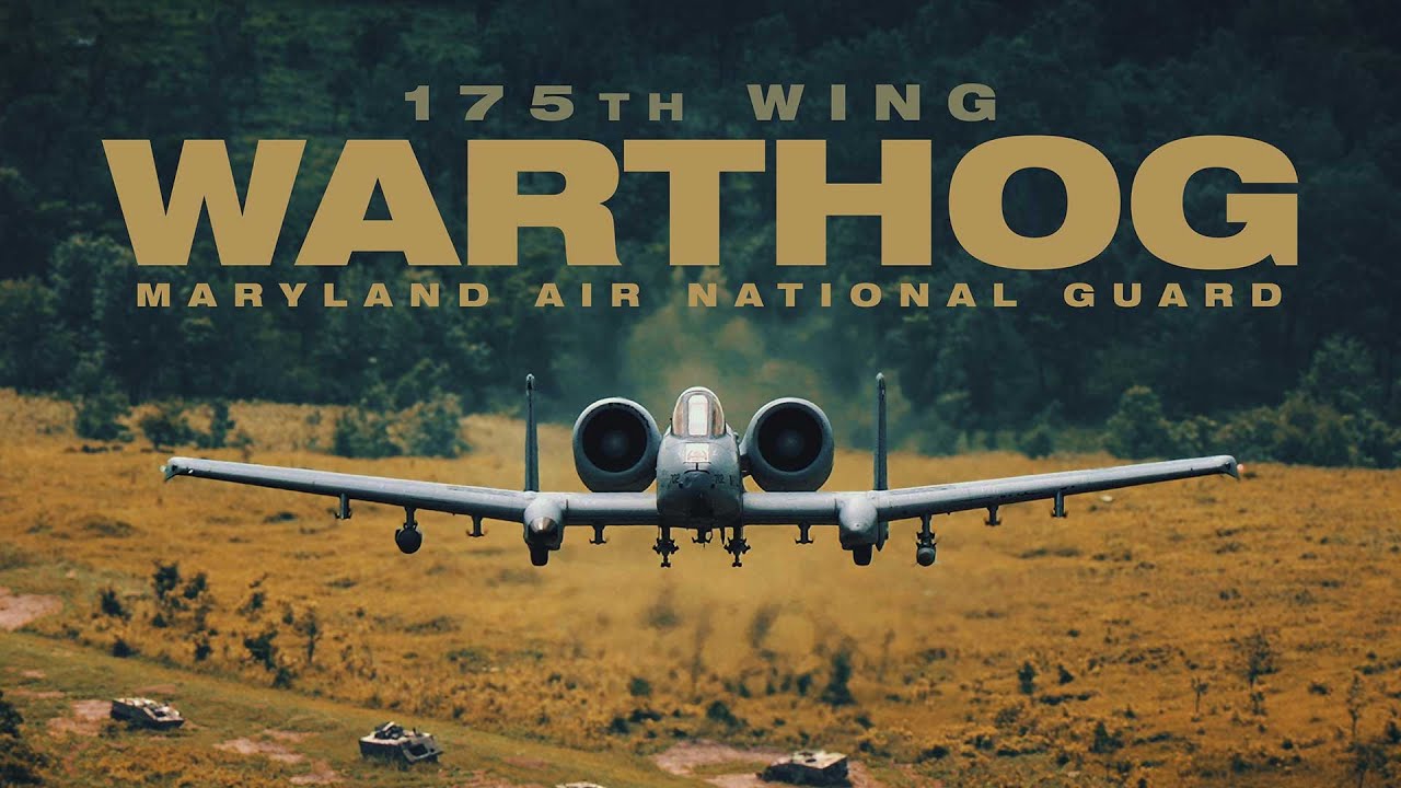 The A-10 Warthog | 175th Wing Maryland Air National Guard - YouTube