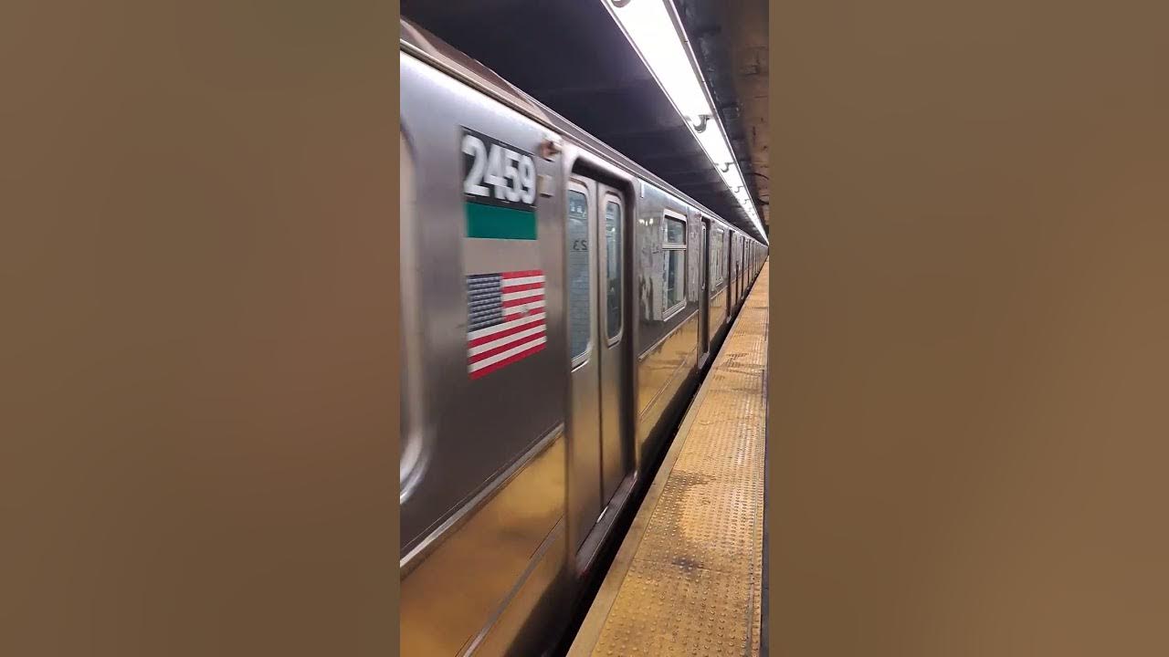 Brooklyn Bridge Bronx Bound R62A 6 trains R142 5 express train at 23rd Street - YouTube