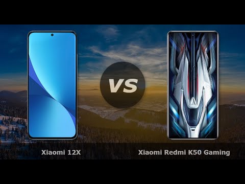 Xiaomi 12X vs Xiaomi Redmi K50 Gaming - YouTube