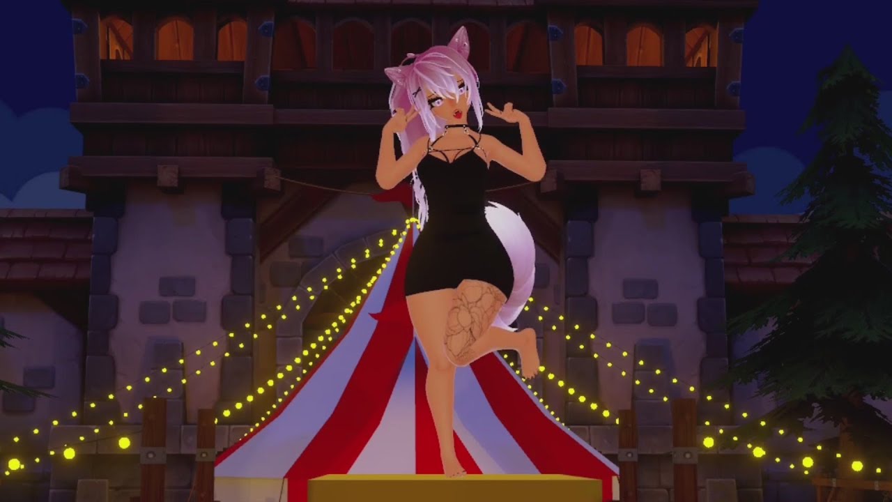 Catgirl's Victory Dance After Winning At Minigolf - YouTube