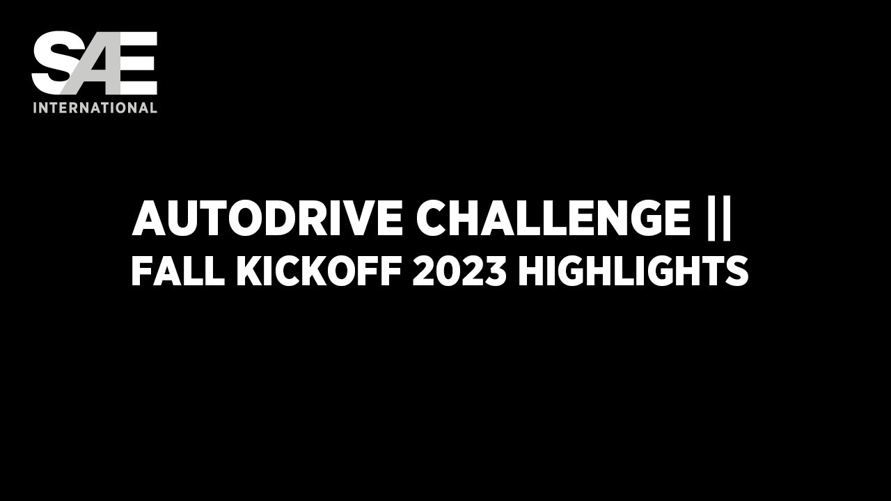 Autodrive Challenge II Fall Workshop 2023 Highlights - YouTube