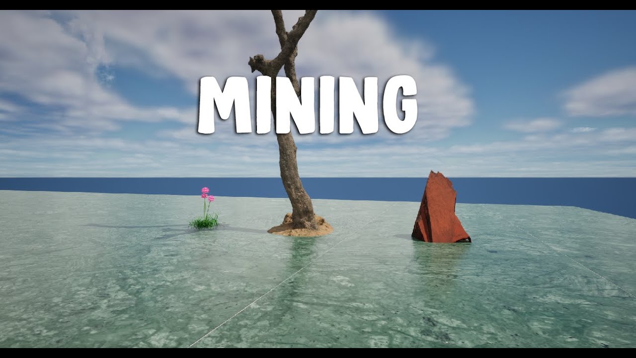 RPG Tutorial 115. Resource gathering - mining (Unreal Engine 5) - YouTube