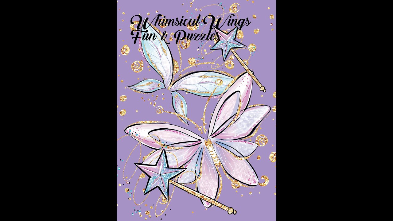 Whimsical Wings Activity Booklet From PBK - YouTube