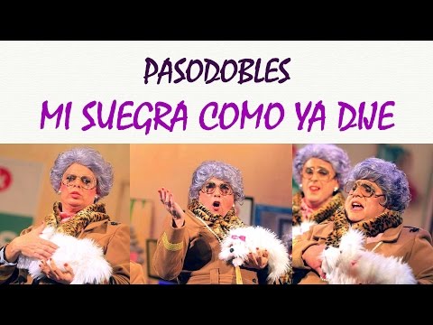 Todos los PASODOBLES, Chirigota del Selu MI SUEGRA COMO YA DIJE - HD | Cuarto Premio COAC 2017