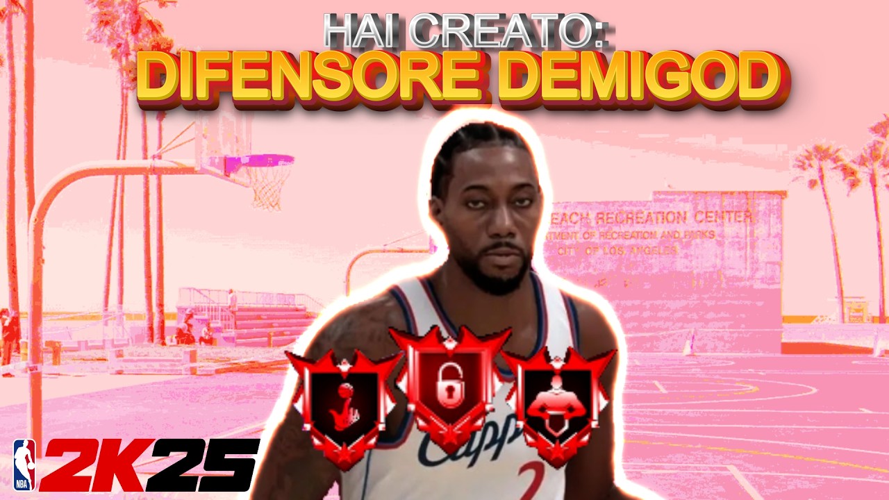 NBA 2K25 DIFENSORE DEMIGOD - LA MIGLIORE BUILD DIFENSIVA + TIRO IN ...