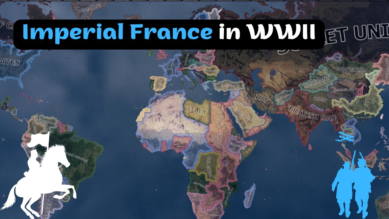 Napoleon's Legacy: The French Empire in WWII - HOI4 Timelapse - YouTube