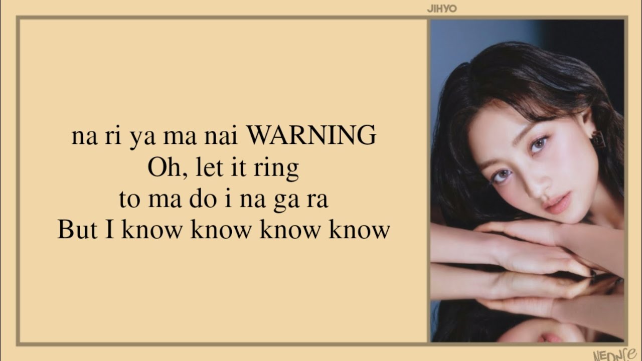 TWICE (트와이스) - LOVE WARNING (Easy Lyrics) - YouTube