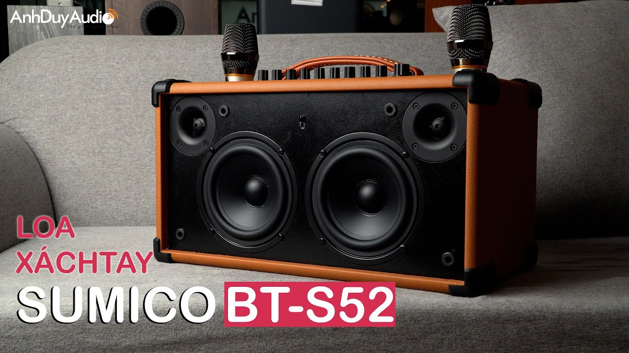 AnhDuyAudio | LOA KARAOKE XÁCH TAY SUMICO BT-S52 - YouTube