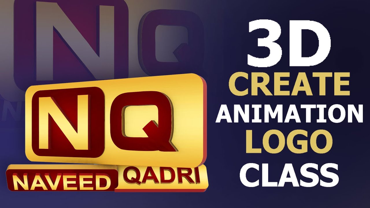 After Effects 3D Animation Logo Class, Logo #13 Cover in Class Demo ...
