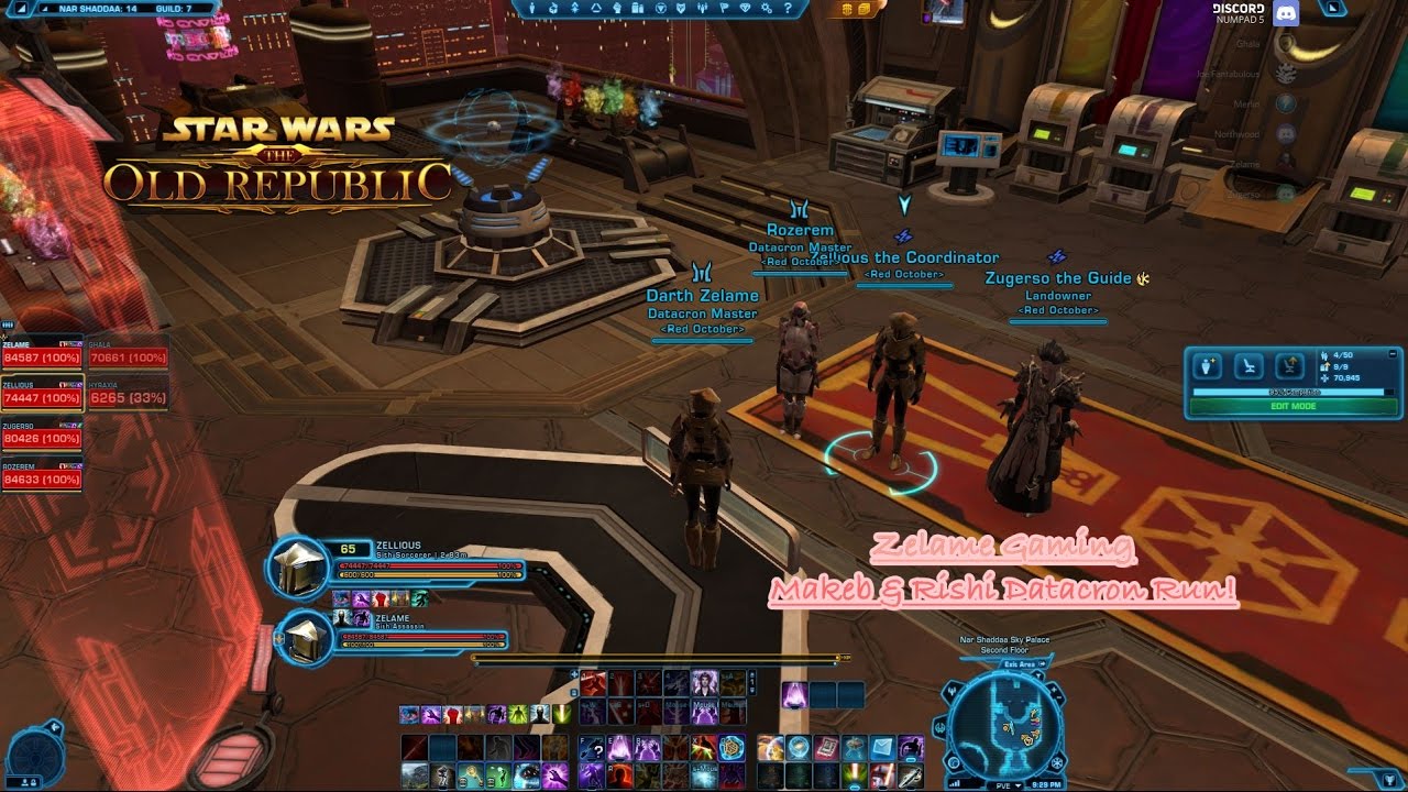 SWTOR: Makeb & Rishi Datacron Run - YouTube
