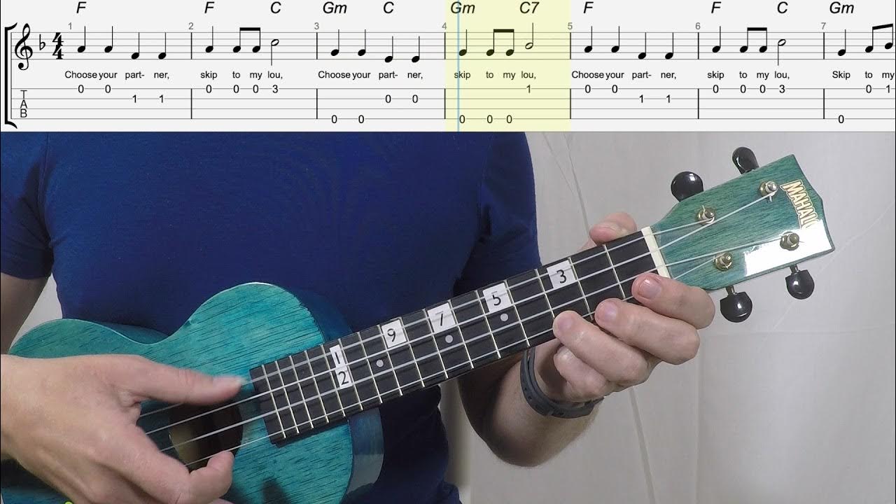 Skip To My Lou Ukulele - YouTube