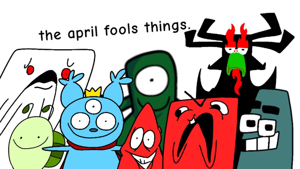 the april fools things. - YouTube