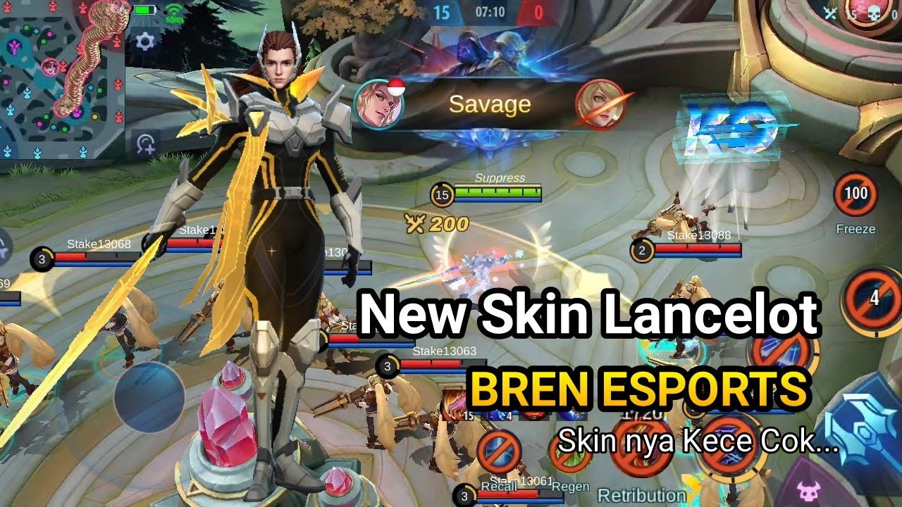 Review Skin Lancelot Bren Esports - YouTube