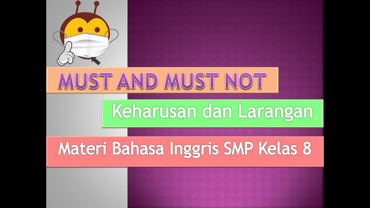 Must and Must not/Mustn't - YouTube