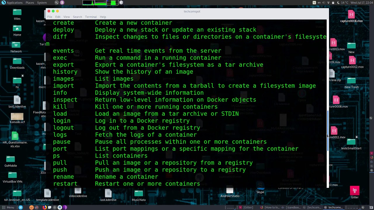 Docker Install Terminal Parrot Os Security Linux Techcomspot Fast Method Youtube 5139