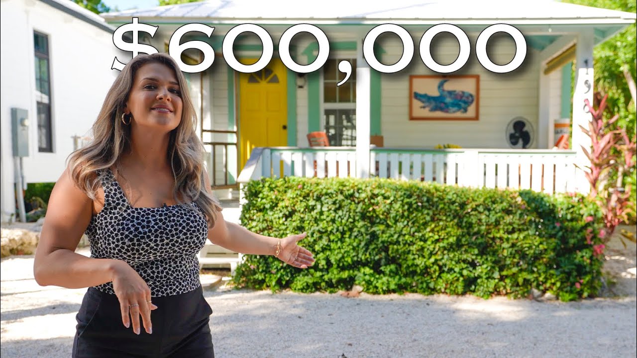 $600,000 Florida Keys Dream Home with Ocean Front Access - YouTube