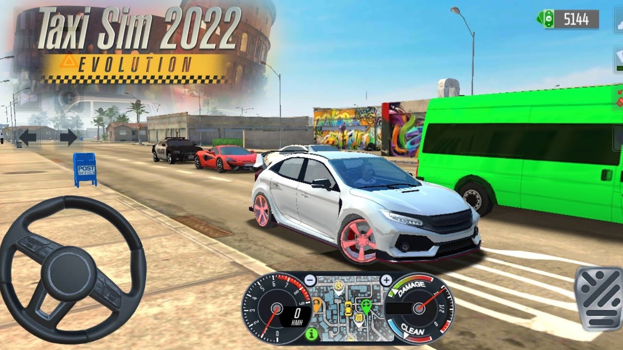 Honda Civic Type R Taxi Private-Taxi Sim 2020!Driving Miami City ...