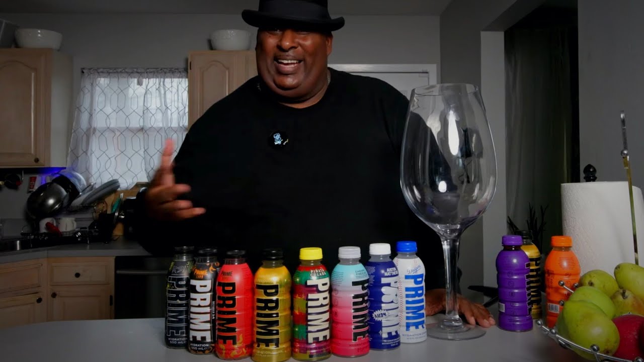 Rarest PRIME Hydration Drinks Chugged Out a BIG Glass! - YouTube