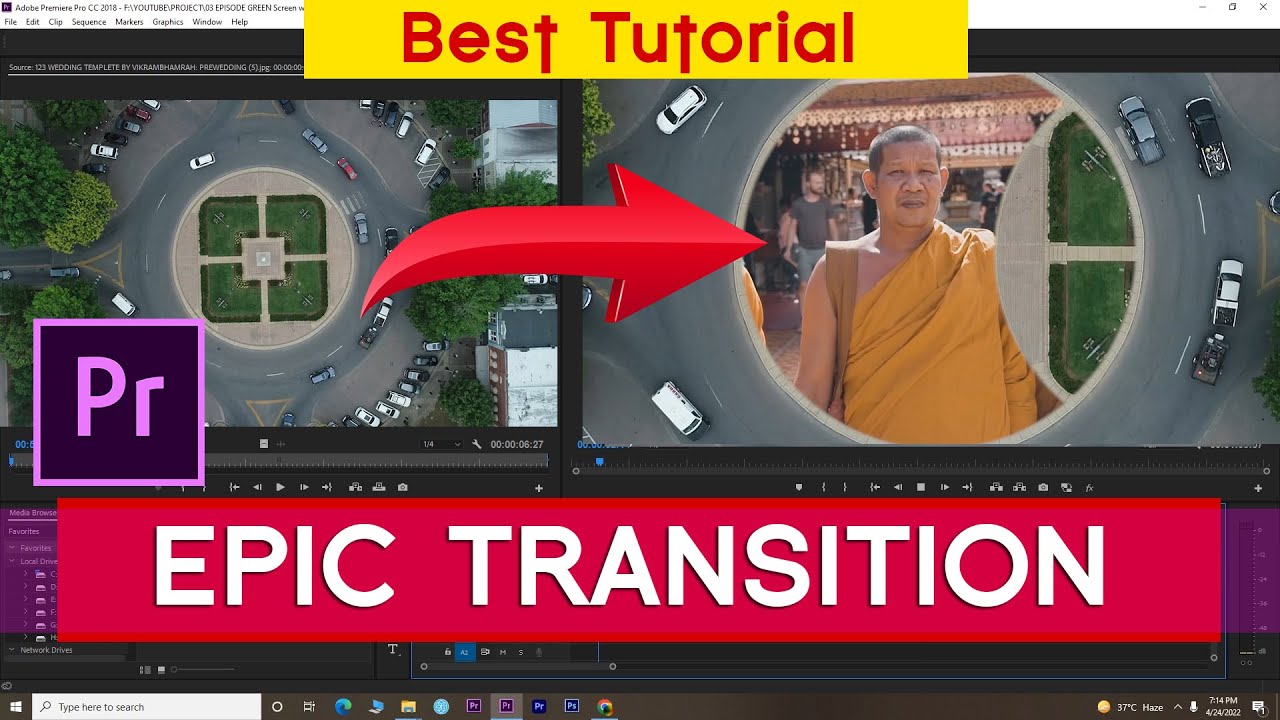 How to Create EPIC Ground Opening Benn TK Transitions in Adobe Premiere ...