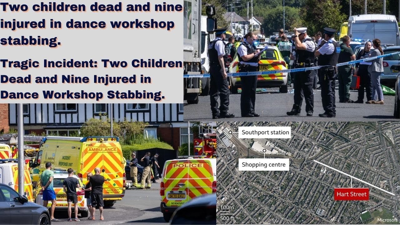 Two children dead and nine injured in dance workshop stabbing - YouTube
