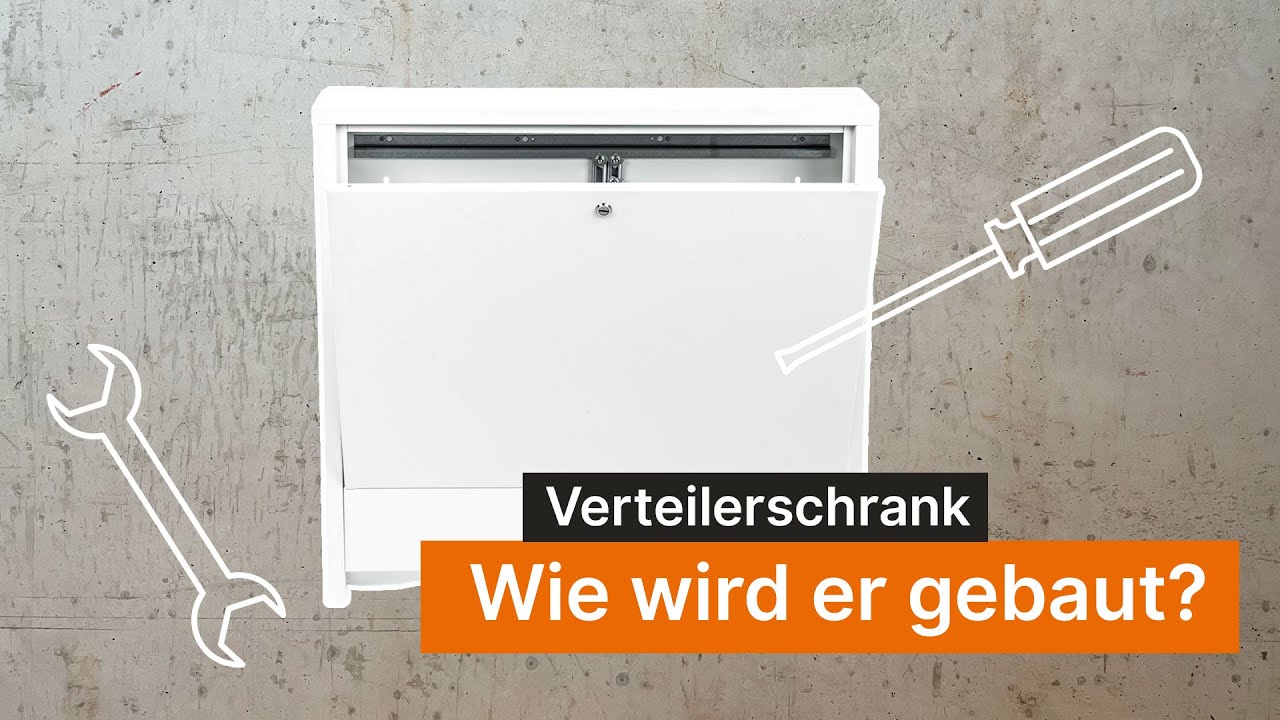 Heizkreisverteiler einbauen – Schritt für Schritt im Verteilerschrank 🏠 ...