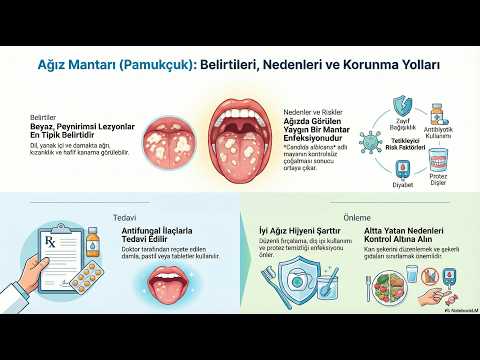 Pamukçuk (Ağız Mantarı) Nedir? Belirtileri, Nedenleri ve Tedavisi
