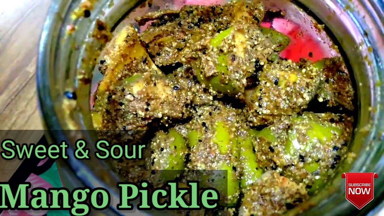आम को अचार|Mango Pickle|Sweet & Sour|Nepali - YouTube