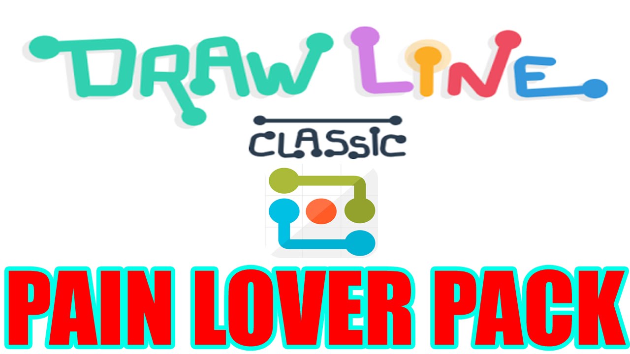 Draw Line: Classic - Pain Lover Pack Level 1 to 150 - YouTube