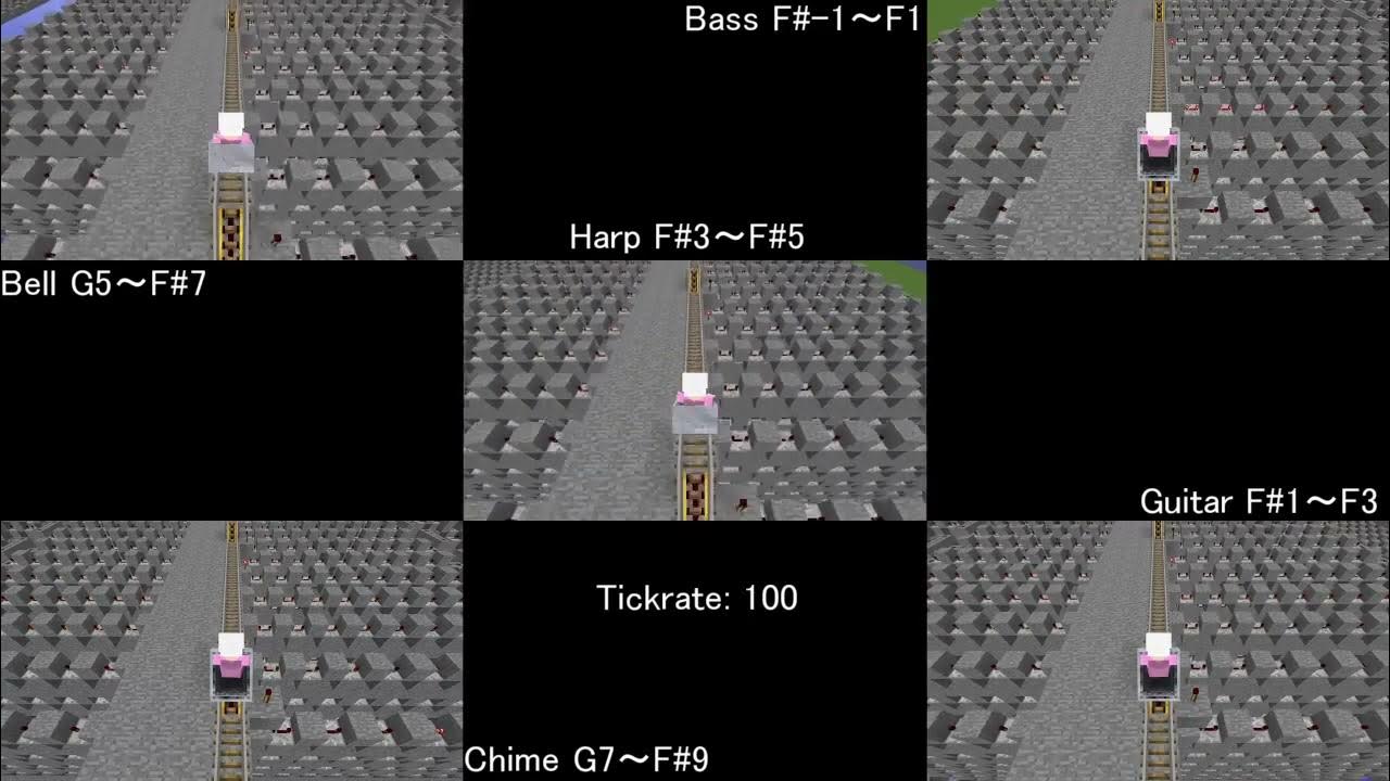 [Minecraft/Black MIDI] 9KX2 REMAKE!! in Note Blocks - YouTube