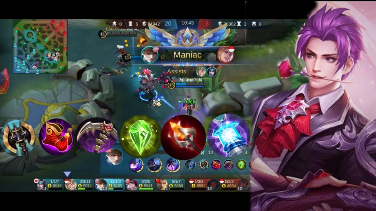 Solo player ketemu tim begini?? Mobile legend - YouTube