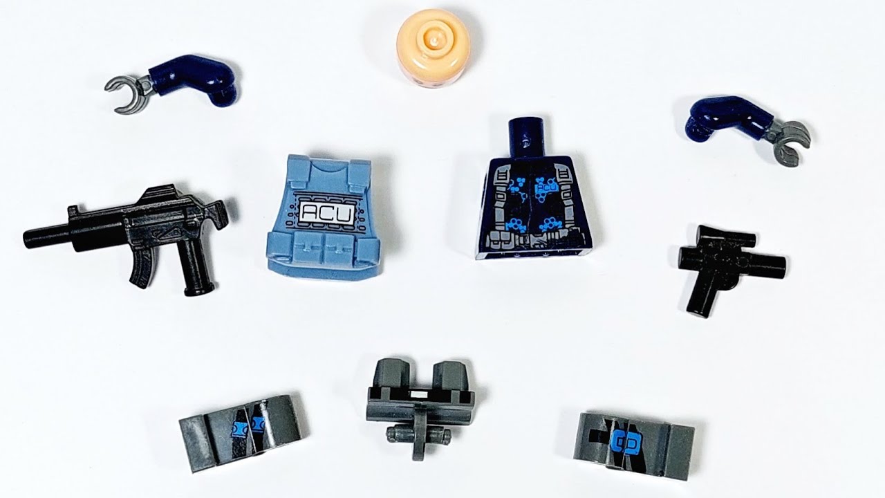 LEGO POLICE WOMAN WITH GUN | Build Lego - YouTube