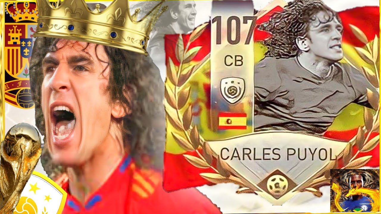 107 Rated Carles Puyol Fifa Mobile 22 World Cup Icon Player Review