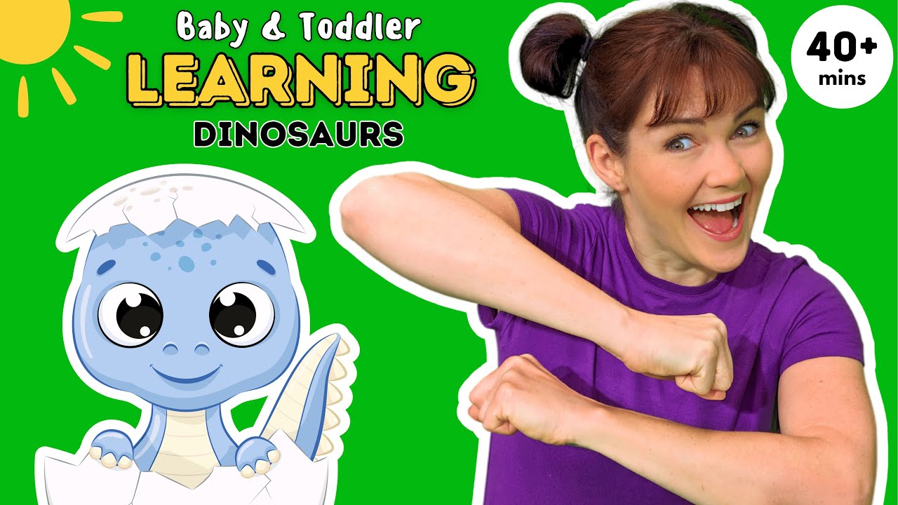Dinosaurs for kids🦖🦕 Sing, Dance & ROAR! 🎶 Toddler Learning Video - YouTube