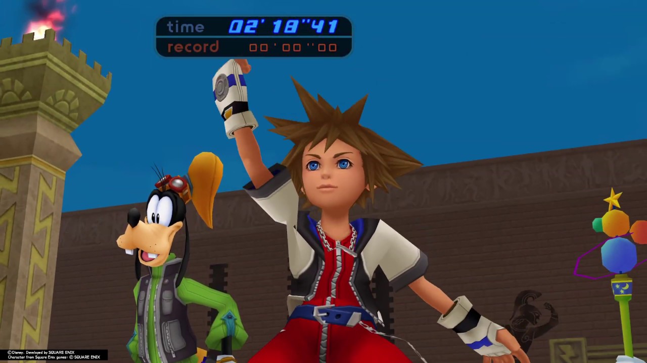 KINGDOM HEARTS Final Mix - Hercules Cup Time Limit - YouTube